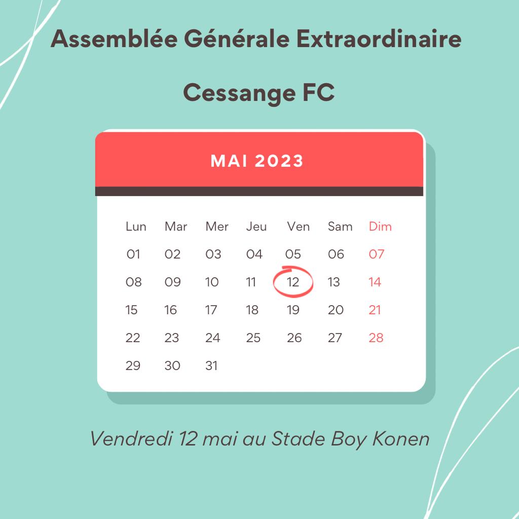 Assemblée générale extraordinaire le vendredi 12 mai 2023 - FC ...